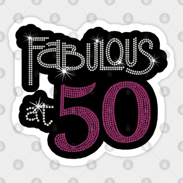 Ladies Fabulous 50 Years Old 50th Birthday Fabulous 50 Years 50th